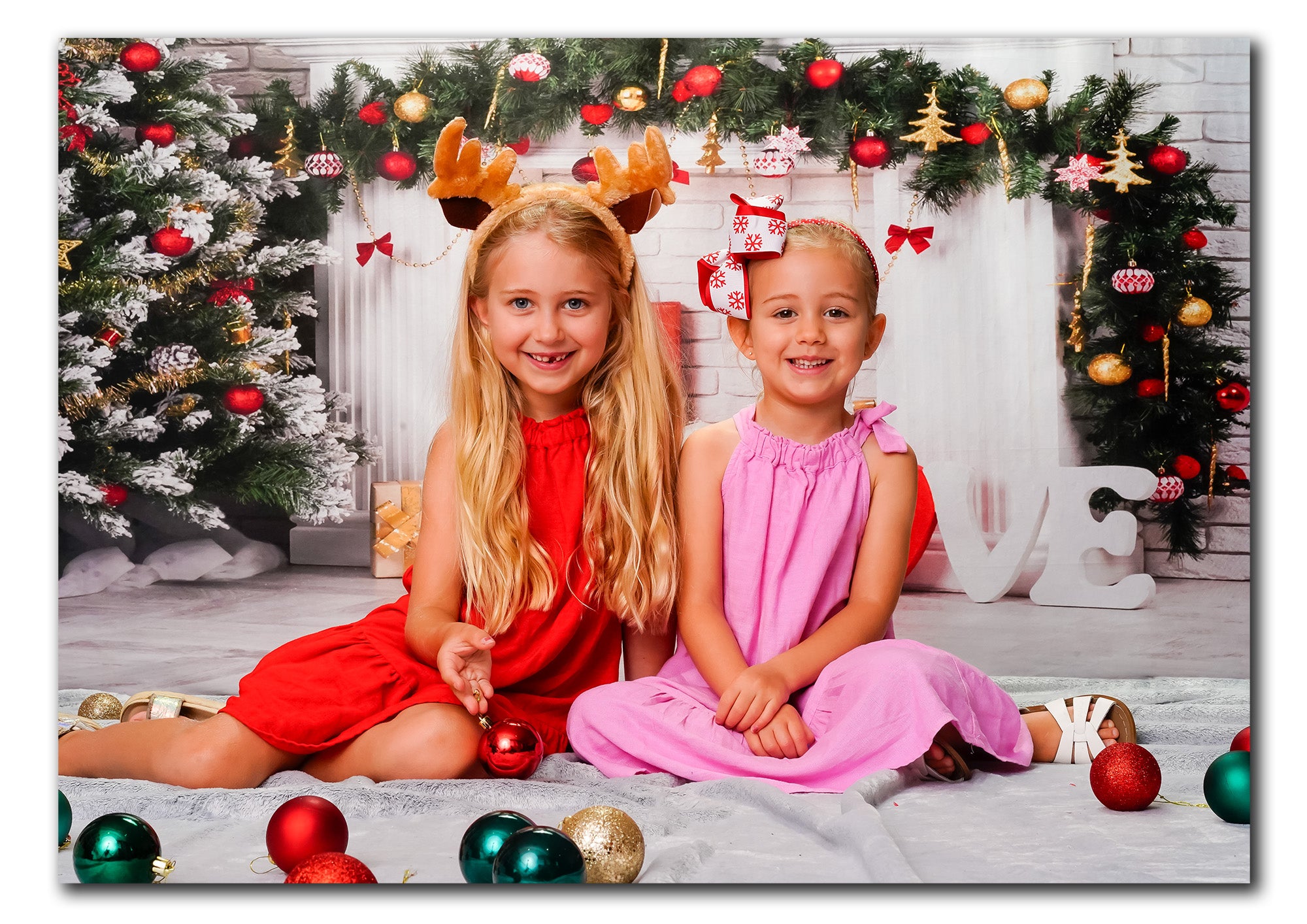 Christmas Portrait (A4 print) – KINDY PORTRAITS